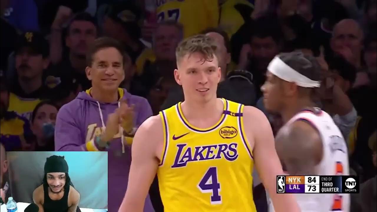 BAN THE LAKERS ASAP!! Reacting To New York Knicks Vs Los Angeles Lakers/ Full Game Highlights ...