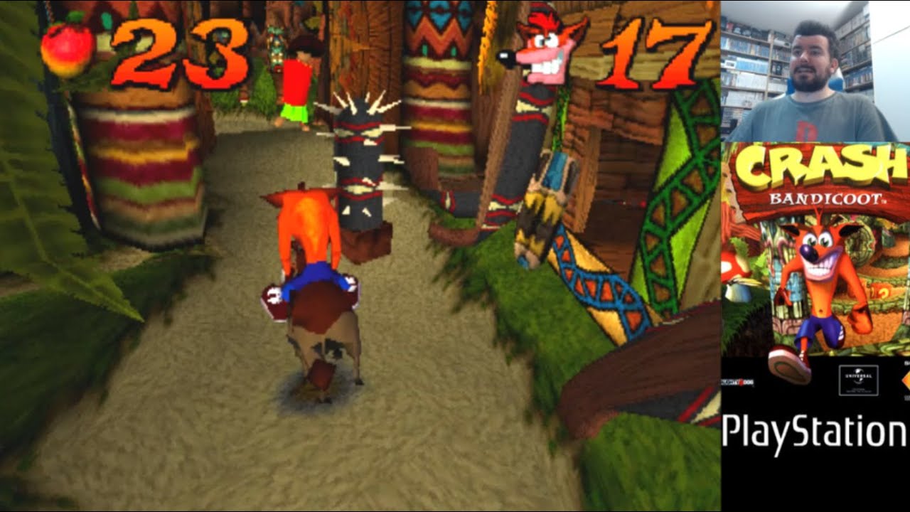 CRASH BANDICOOT (PlayStation) - Gameplay en Español PS1 || EVENTO ...