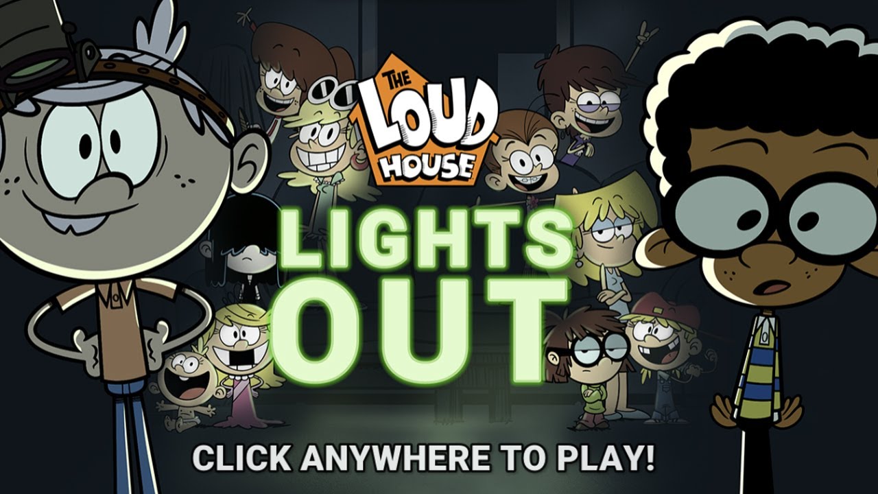 The Loud House: Lights Out [Nickelodeon Games] - YouTube