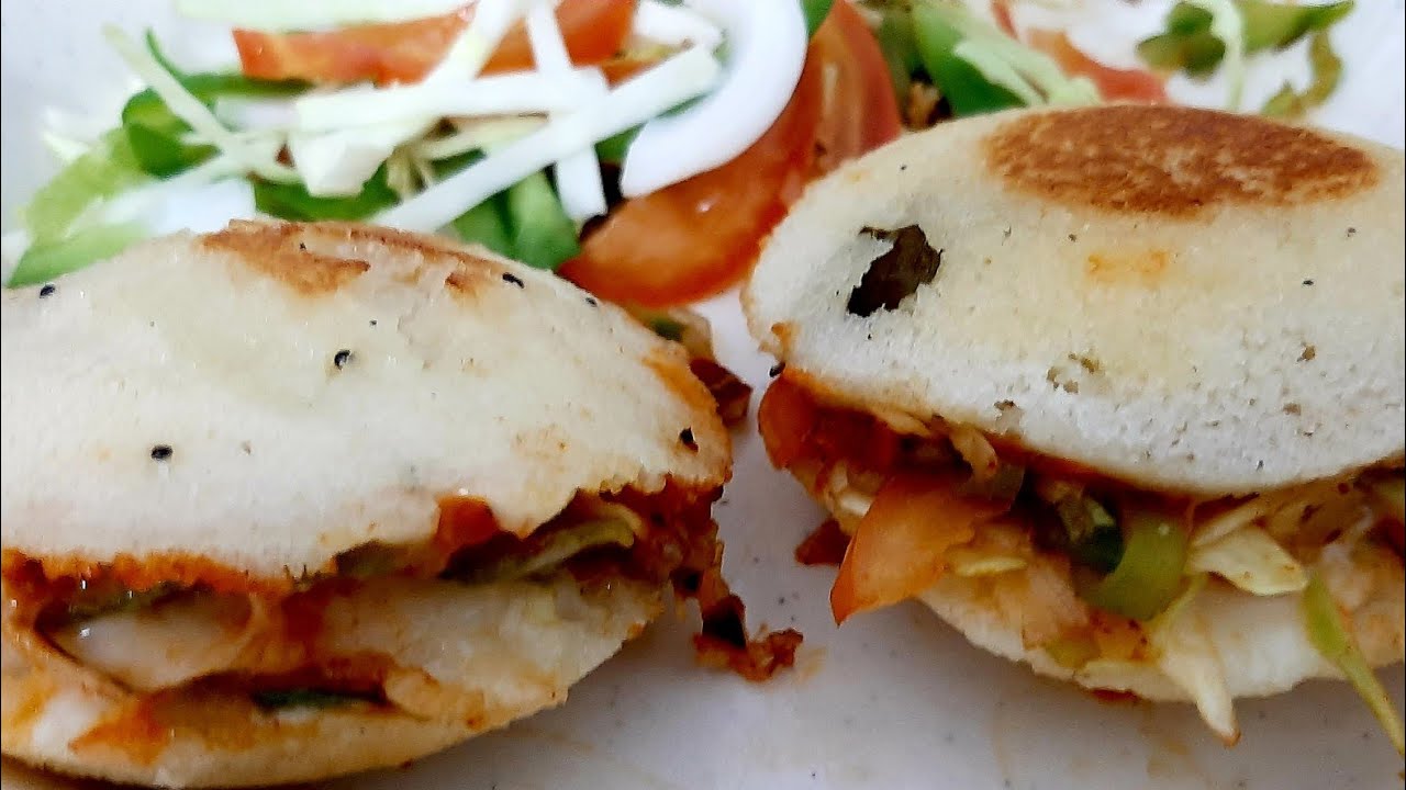 IDLI SANDWICH •left over idli recipe |The Cooking Factory - YouTube