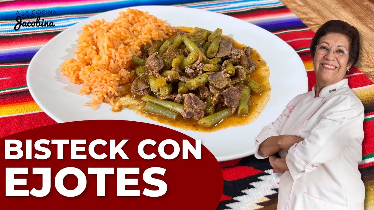 COMO HACER GUISADO DE RES CON EJOTES | COMO HACER BISTEC CON EJOTES ...