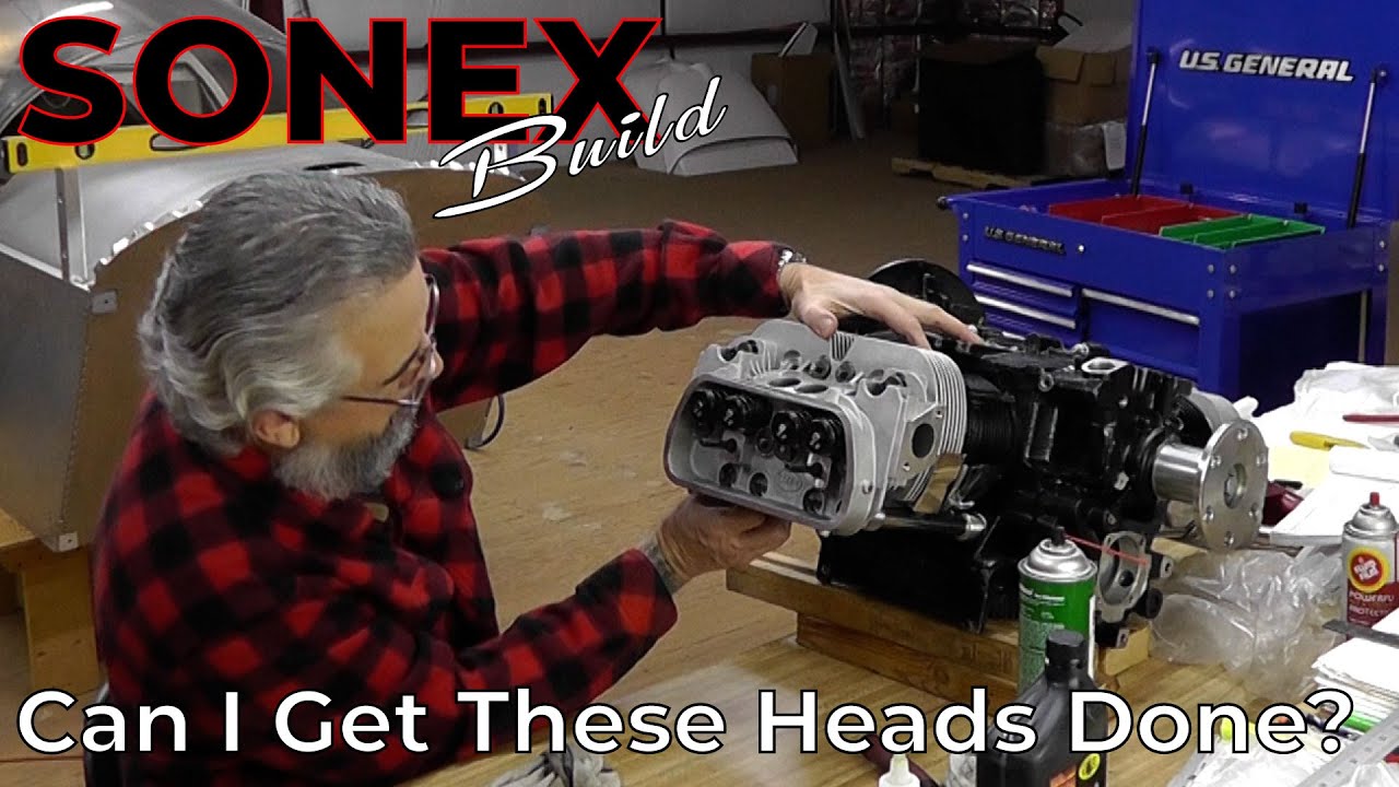 Sonex Build Part 17 - More Turbo Aerovee Airplane Engine Work - YouTube