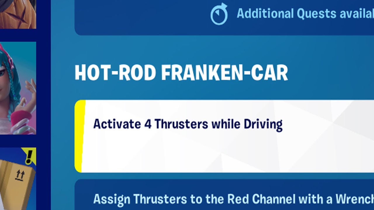 Activate 4 Thrusters while Driving - YouTube