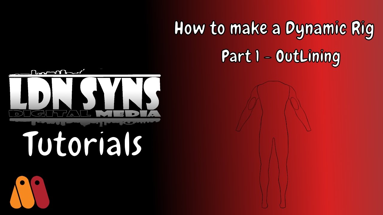 Creating a Character in Anime Studio/Moho - Part 1 Outlining - YouTube