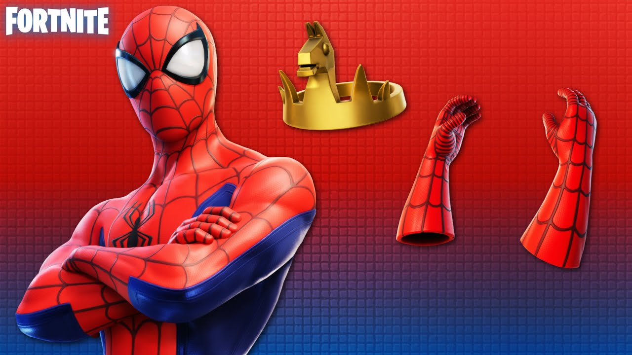 New Spider-Man Mythic Web Shooters + Getting Crown Victory Royales ...