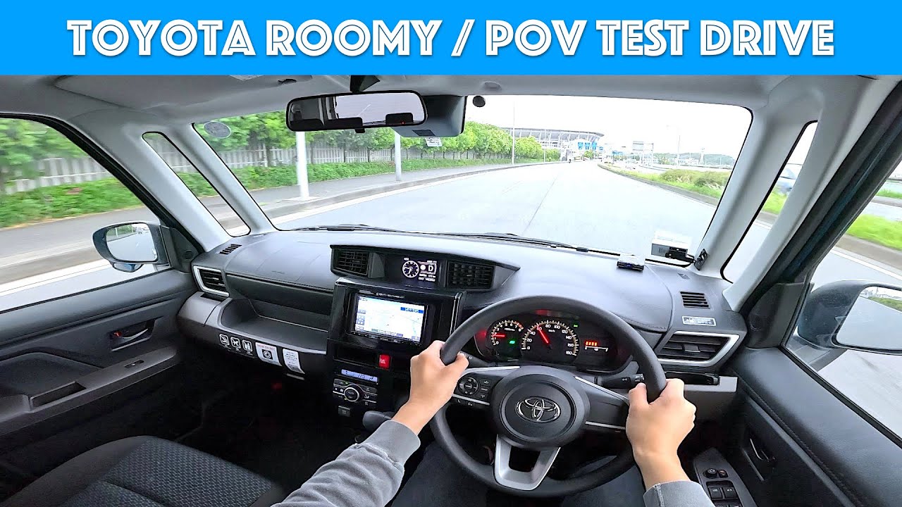 2022 Toyota ROOMY - Test Drive - POV with Binaural Audio - YouTube