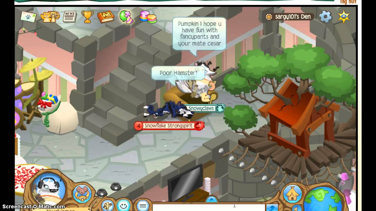 Animal Jam- Memory of Pumpkin the hamster - YouTube