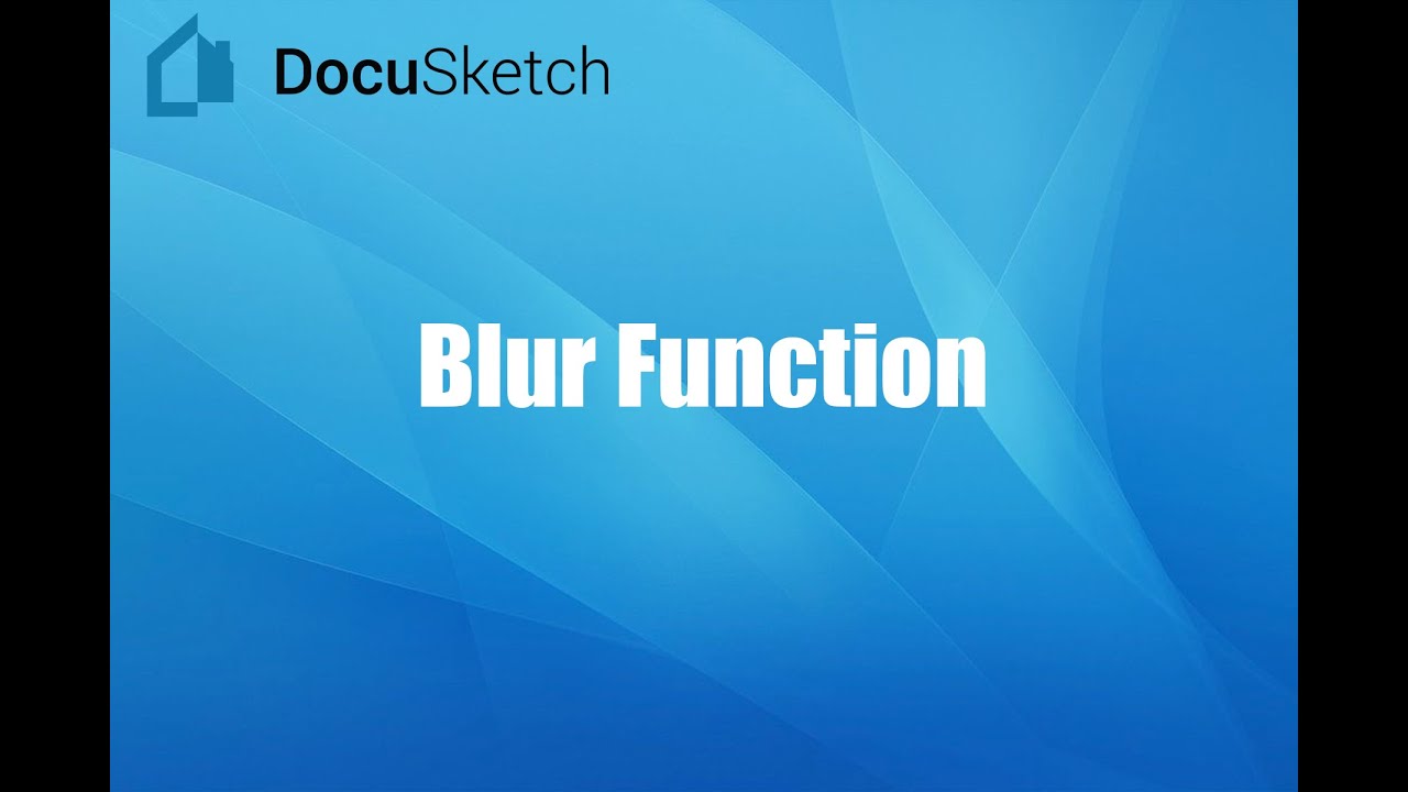 Blur Function - YouTube