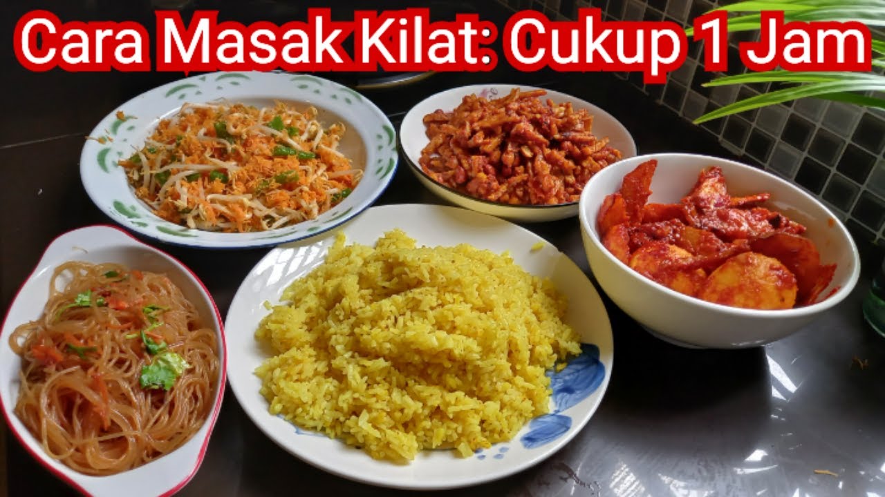 Trik Masak Kilat Menu Syukuran Dalam 1 Jam: Mudah kok - YouTube