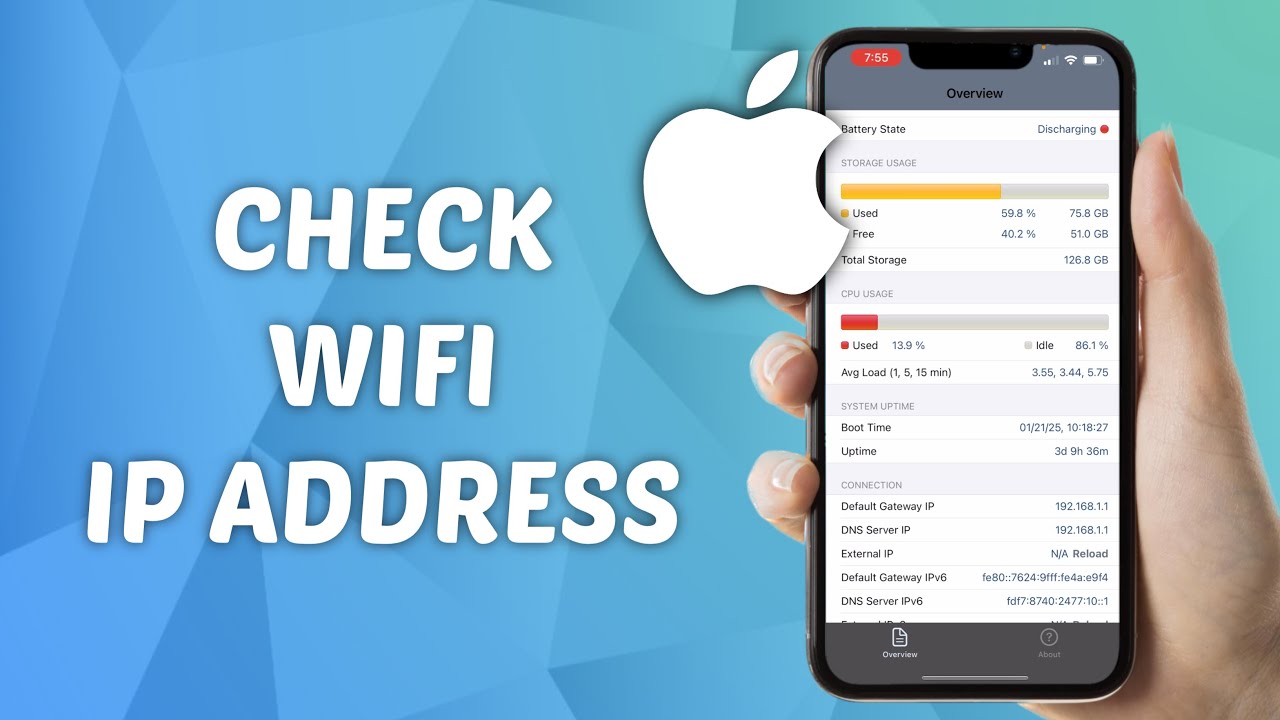 How to Check WiFi IP Address on iPhone - YouTube