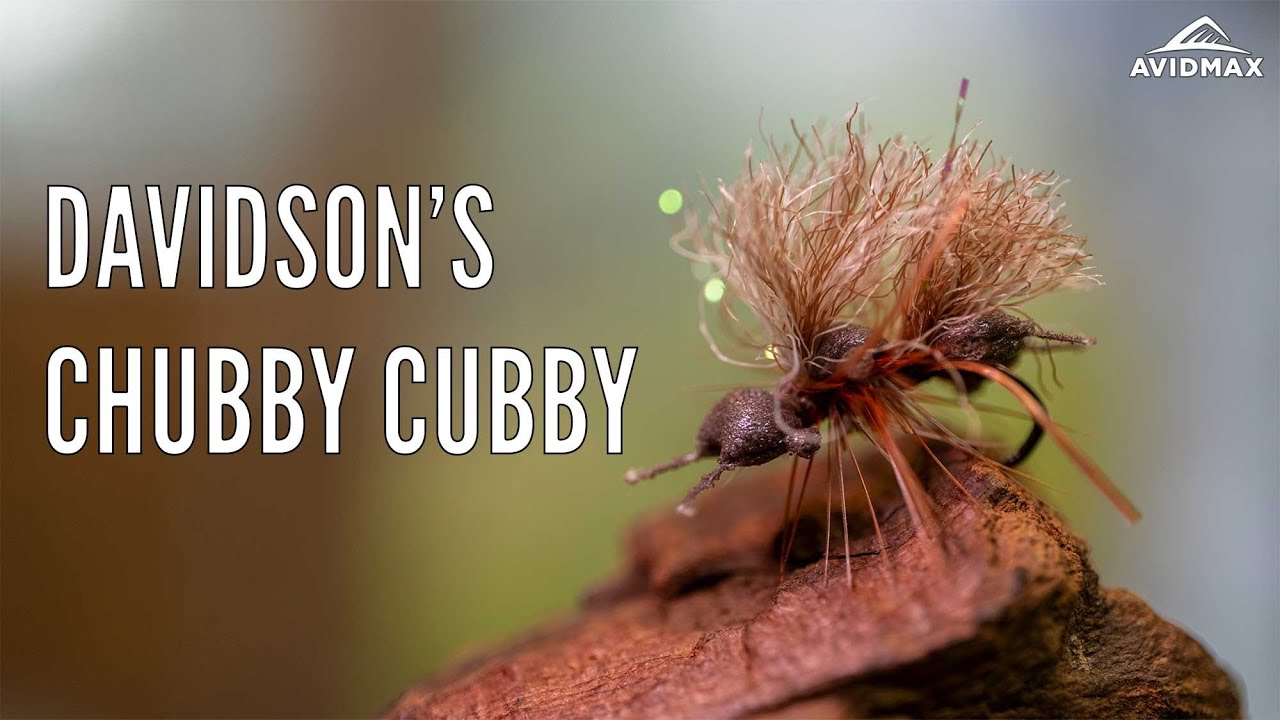 How to tie Davidson's Chubby Cubby Ant Fly | AvidMax Fly Tying Tuesday Tutorials - YouTube