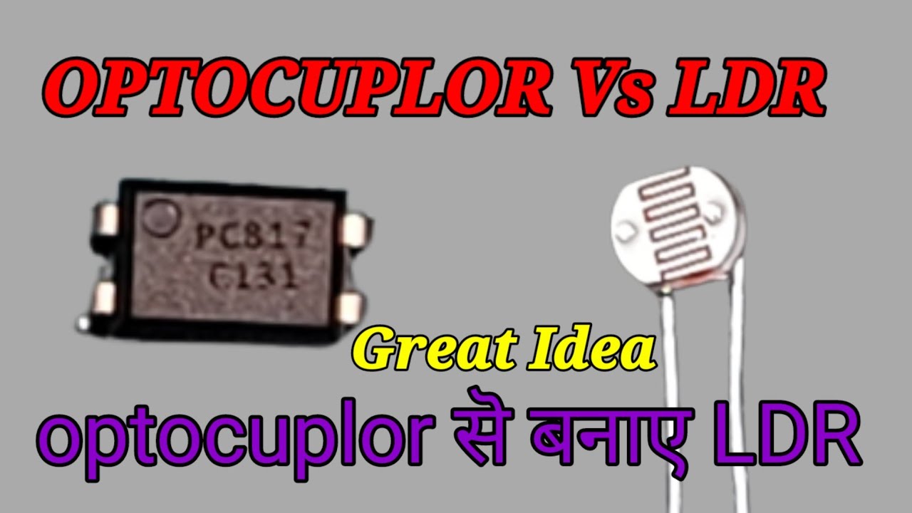 Great idea| how to use an optocuplor instead of LDR @Shaktitechshakti ...