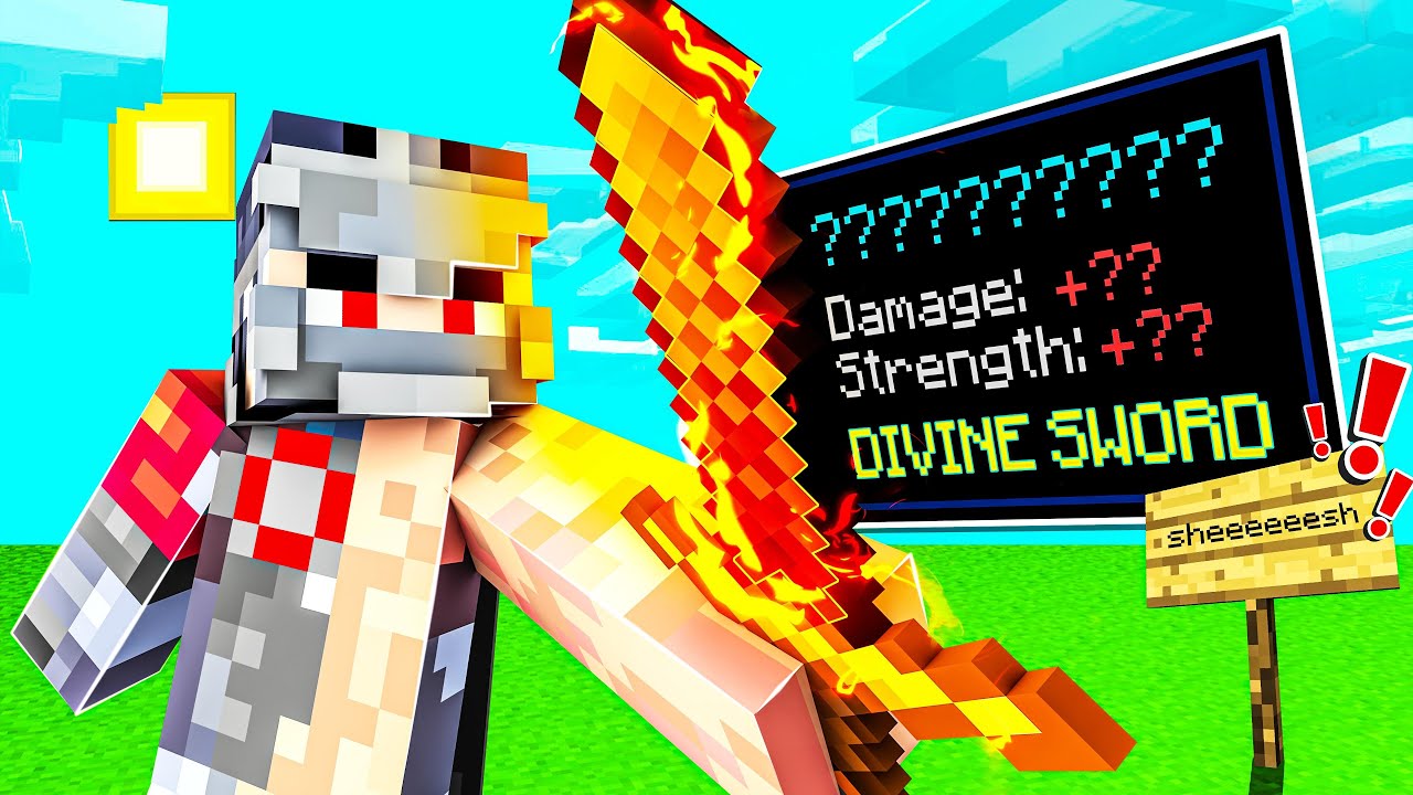 The First DIVINE Sword! (Hypixel SkyBlock) - YouTube