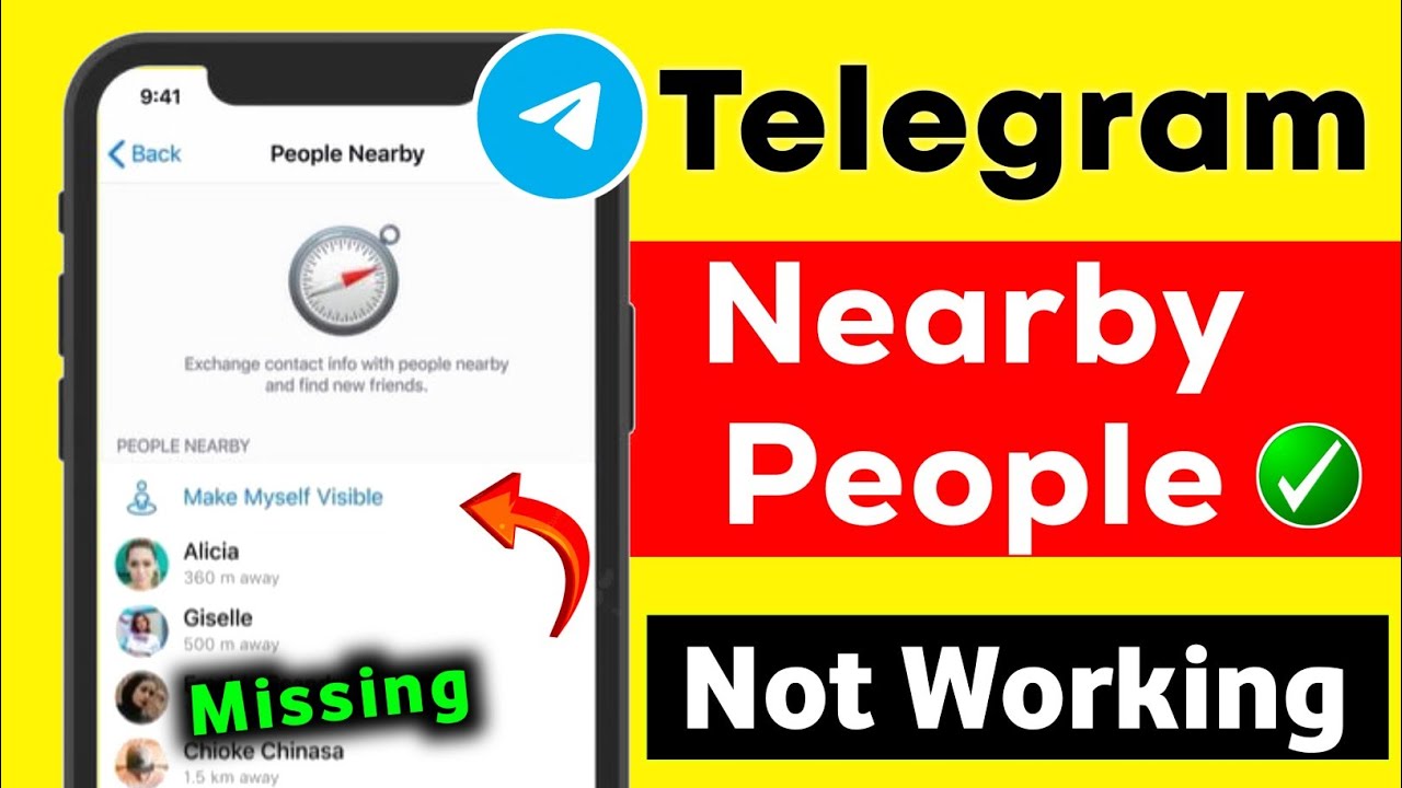 Telegram Nearby Feature Not Working | Telegram People Nearby Not ...