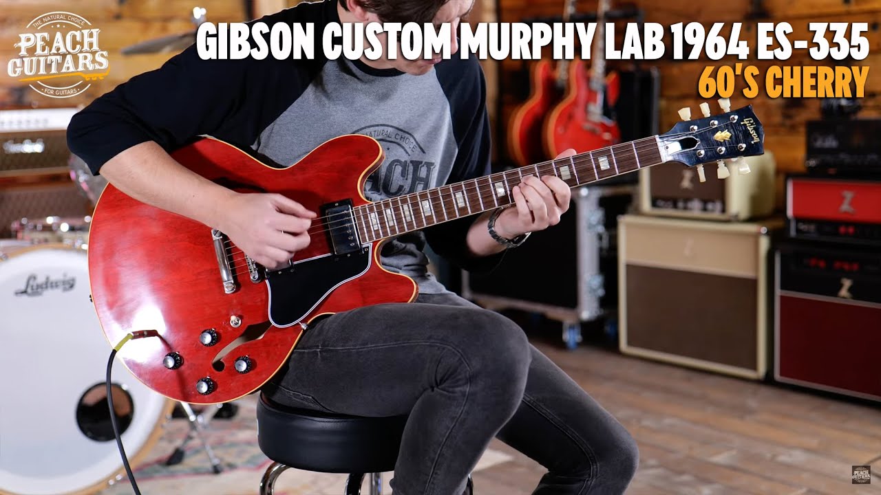 No Talking...Just Tones | Gibson Custom Murphy Lab 1964 ES-335 60's ...