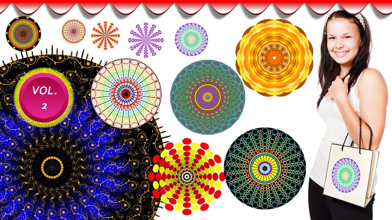 CorelDraw Tutorials | How to design mandala 2? - YouTube