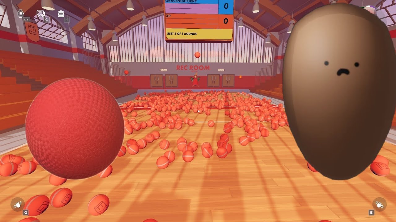 Rec room dodgeball montage || Rec room || Fishlock VR - YouTube