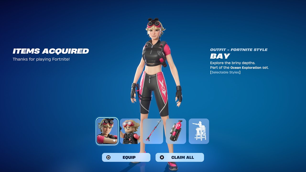 HOW TO GET BAY SKIN IN FORTNITE! - YouTube