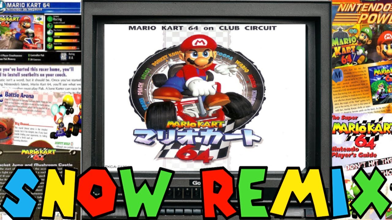 Mario Kart 64 Club Circuit (Music) - Snow Remix - YouTube