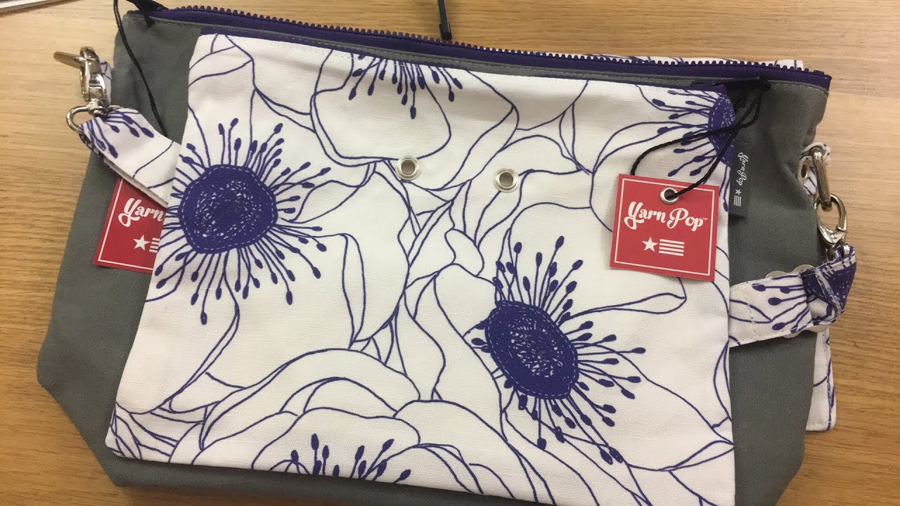 Yarn Pop Review: The best bag for knitters, yarn crochet or any craft ...