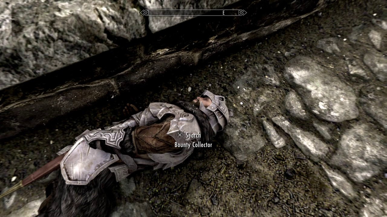 Skyrim elder scroll on back - YouTube