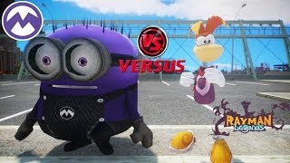Rayman Legend VS Evil Minion EPIC BATTLE - YouTube