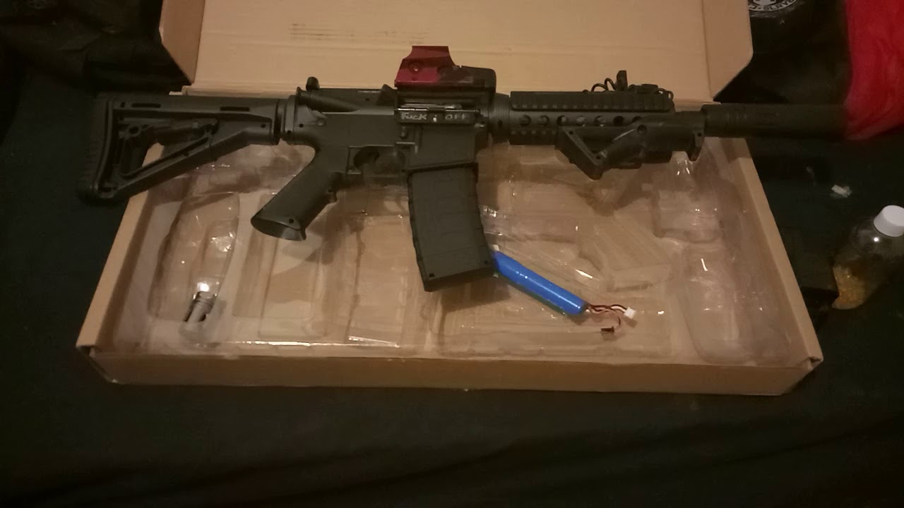 M4A1 gen 8 gelblaster, hydro blaster water crystal blaster - YouTube