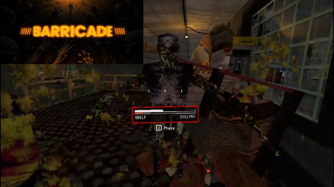 Round Based Zombies, Barricade - PC Review - YouTube