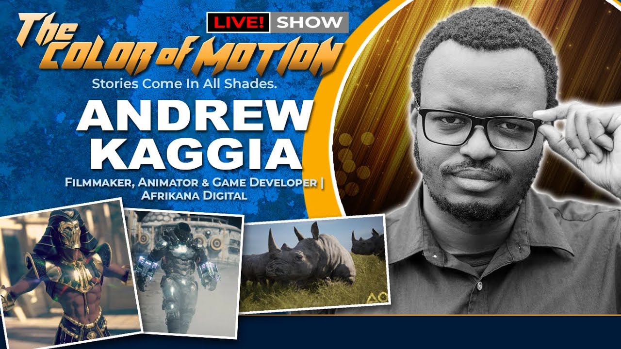 Eps. 101 - The Color of Motion - Andrew Kaggia | Animator, Director🔥 ...