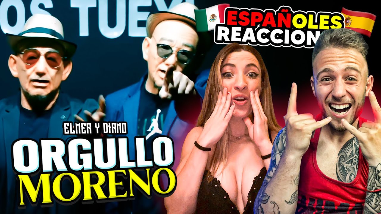 ESPAÑOLES REACCIONAN A ELMER Y DIANO “ ORGULLO MORENO “ ️🇲🇽🔥 - YouTube