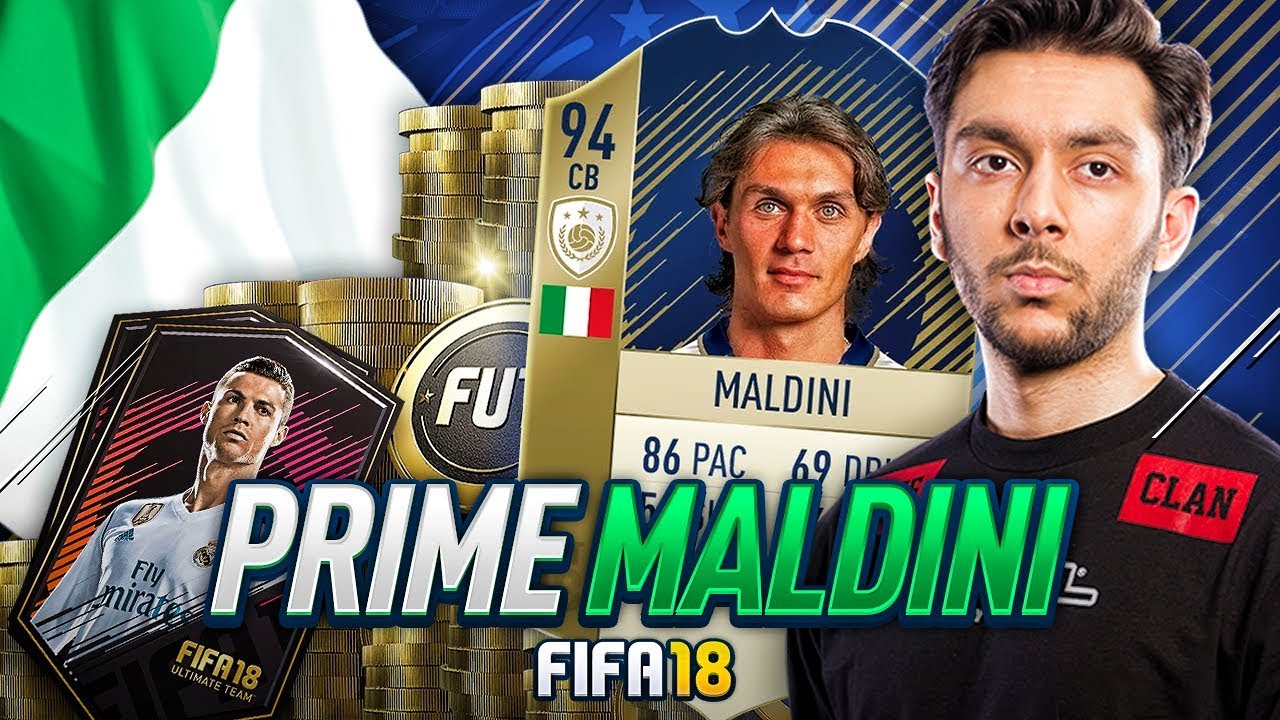 PRIME ICON (94) MALDINI SBC - COMPLETED! THE BEST CB ON FIFA - YouTube