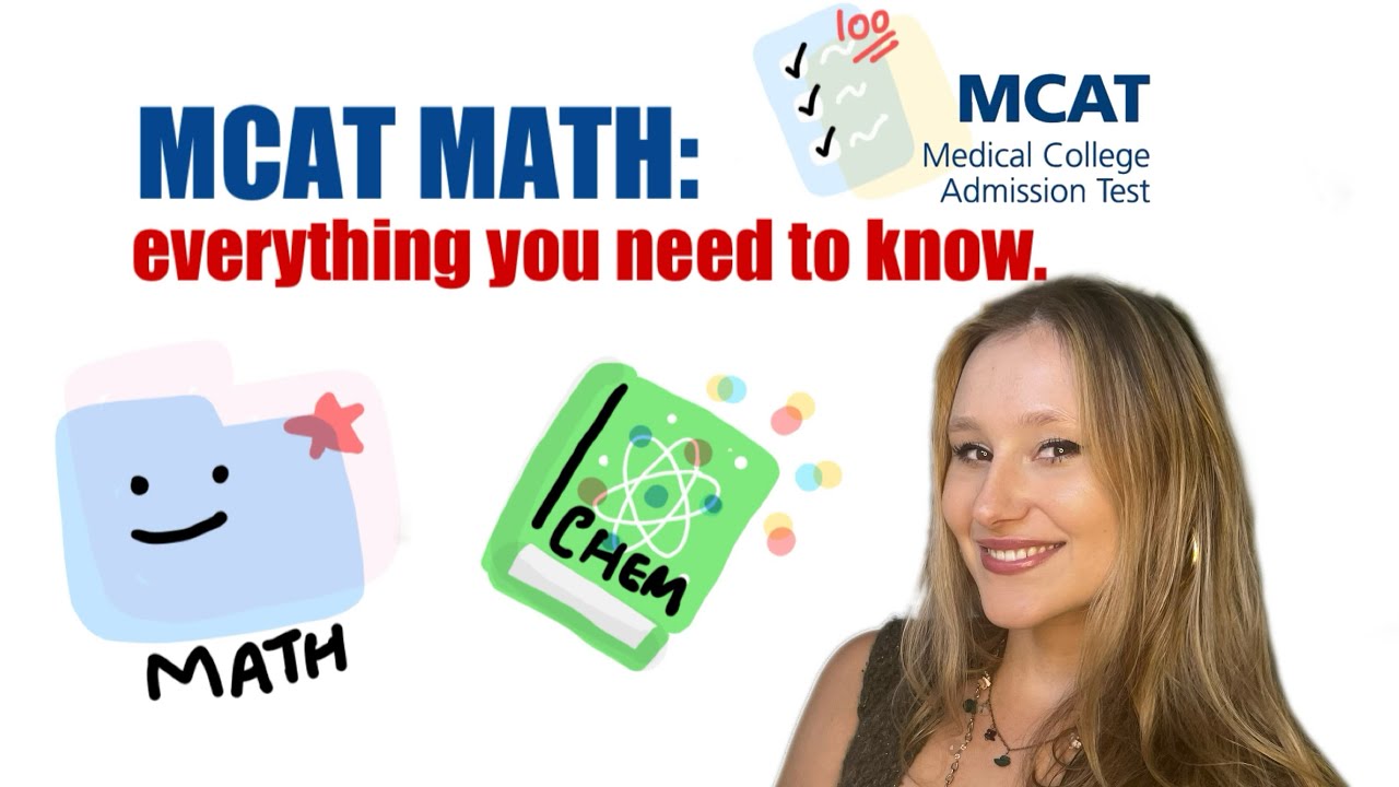 💖 MCAT | ALL THE MATH YOU NEED TO KNOW 💖 - YouTube