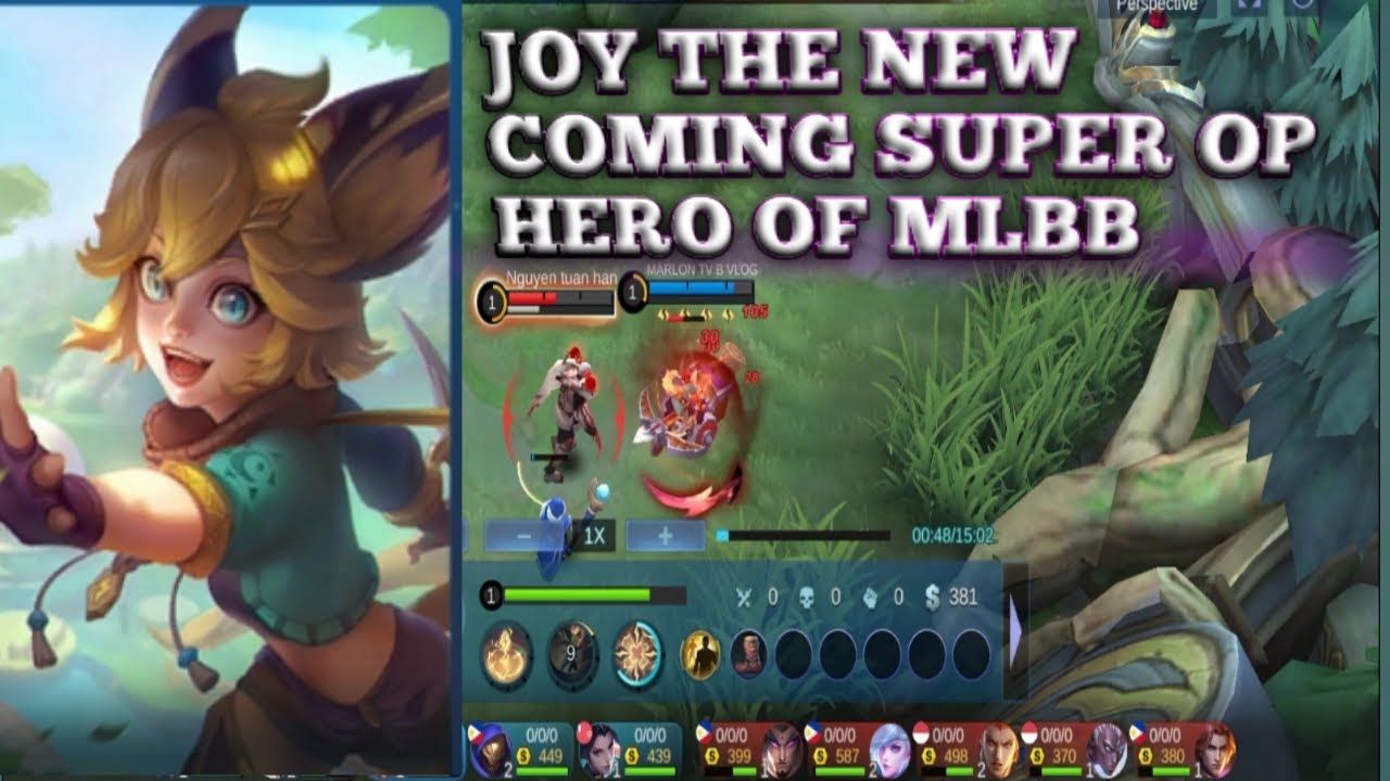 JOY NEW COMING OP HERO OF MLBB - YouTube