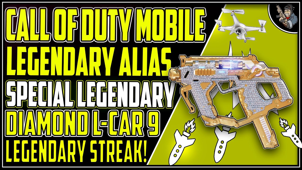 CODM: Diamond Legendary L-CAR 9 w/Legendary Alias & Legendary ...
