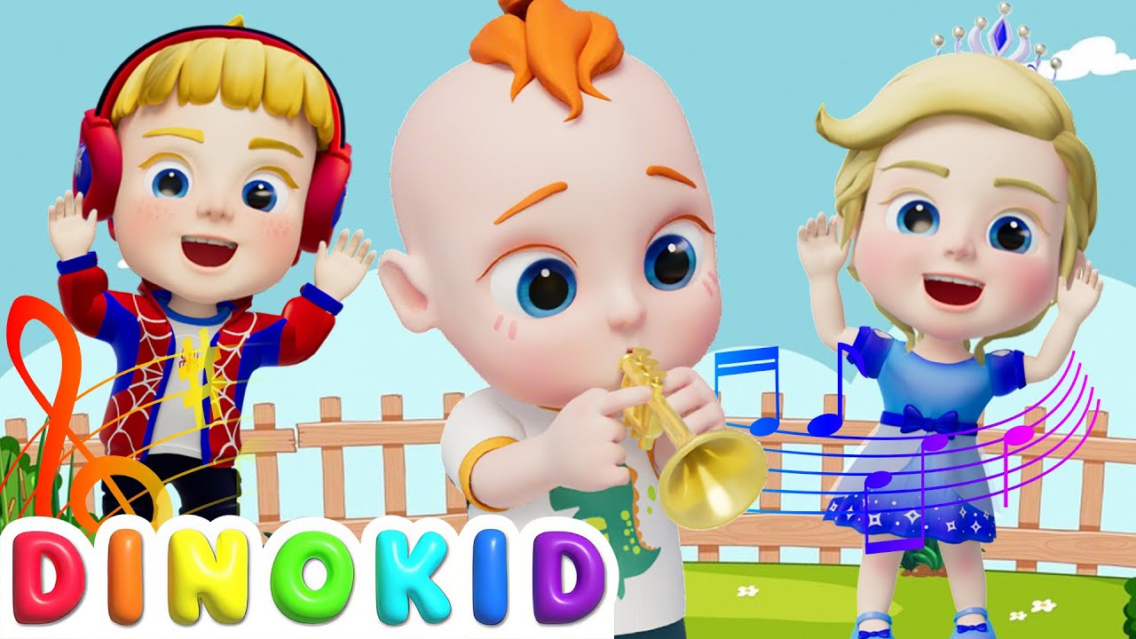 Little Trumpet Band: Let's Make Some Noise! + More | Nursery Rhymes ...