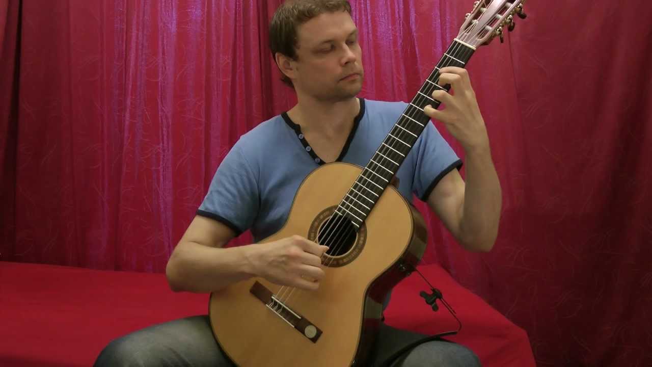 Classical guitar tune by Francisco Tárrega - Pavana - YouTube