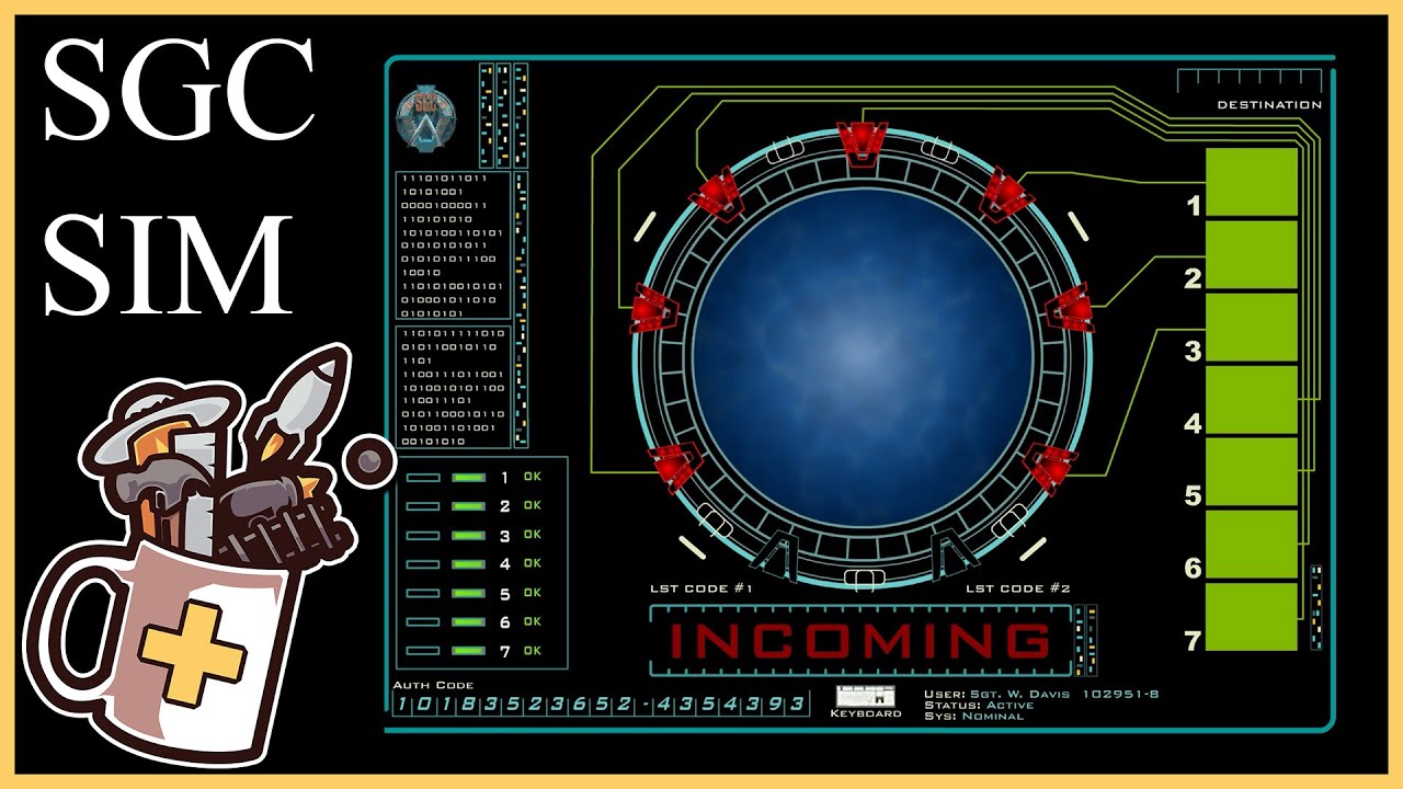 Stargate Command Dialing Computer Simulator (Stargate SG-1) | SGCSim ...