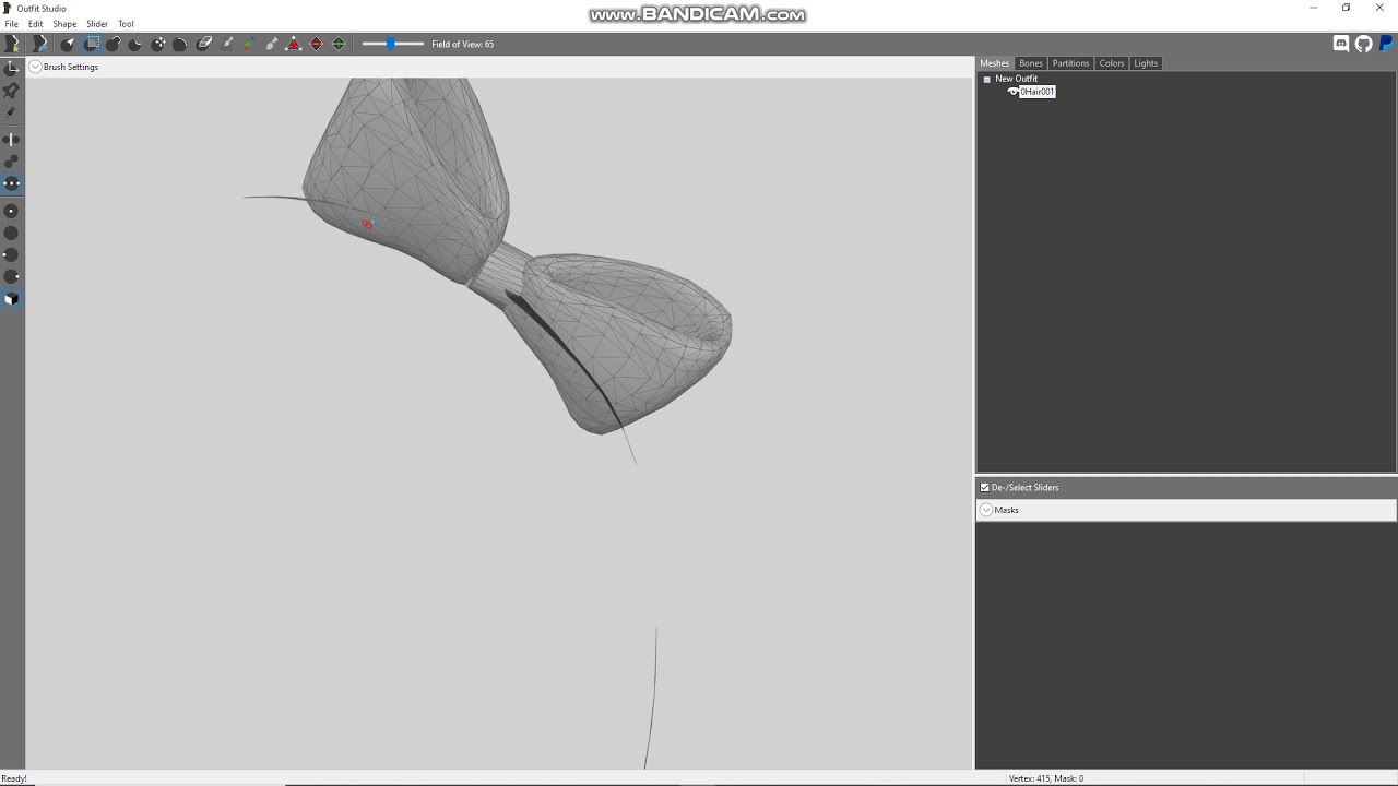 Outfit Studio - Cutting Meshes - YouTube