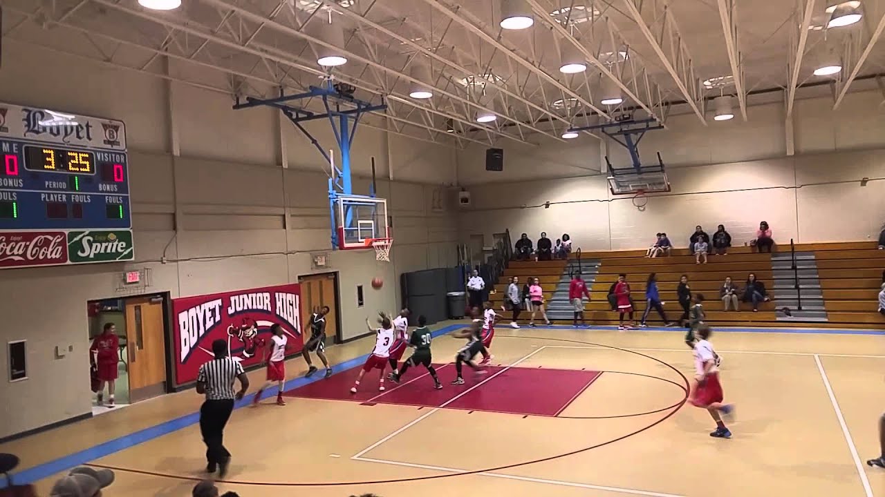 First Quarter Boyet Jr. High 7th Grade vs. Slidell Jr. High - YouTube