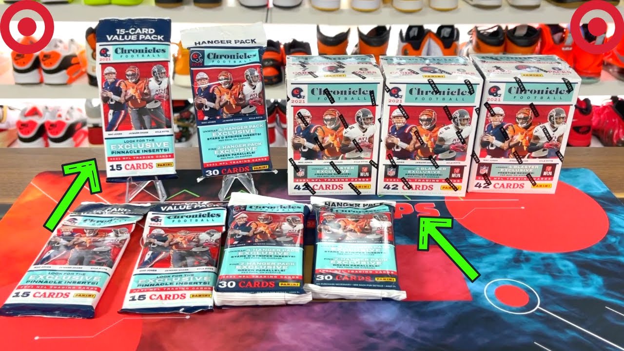 2022 Chronicles Football Blaster vs Fat Packs vs Hanger Packs Battle ...