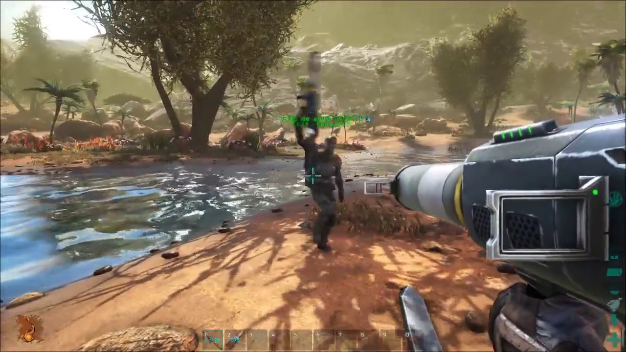 Ark: Scorched Earth Boss Fight First Try - YouTube