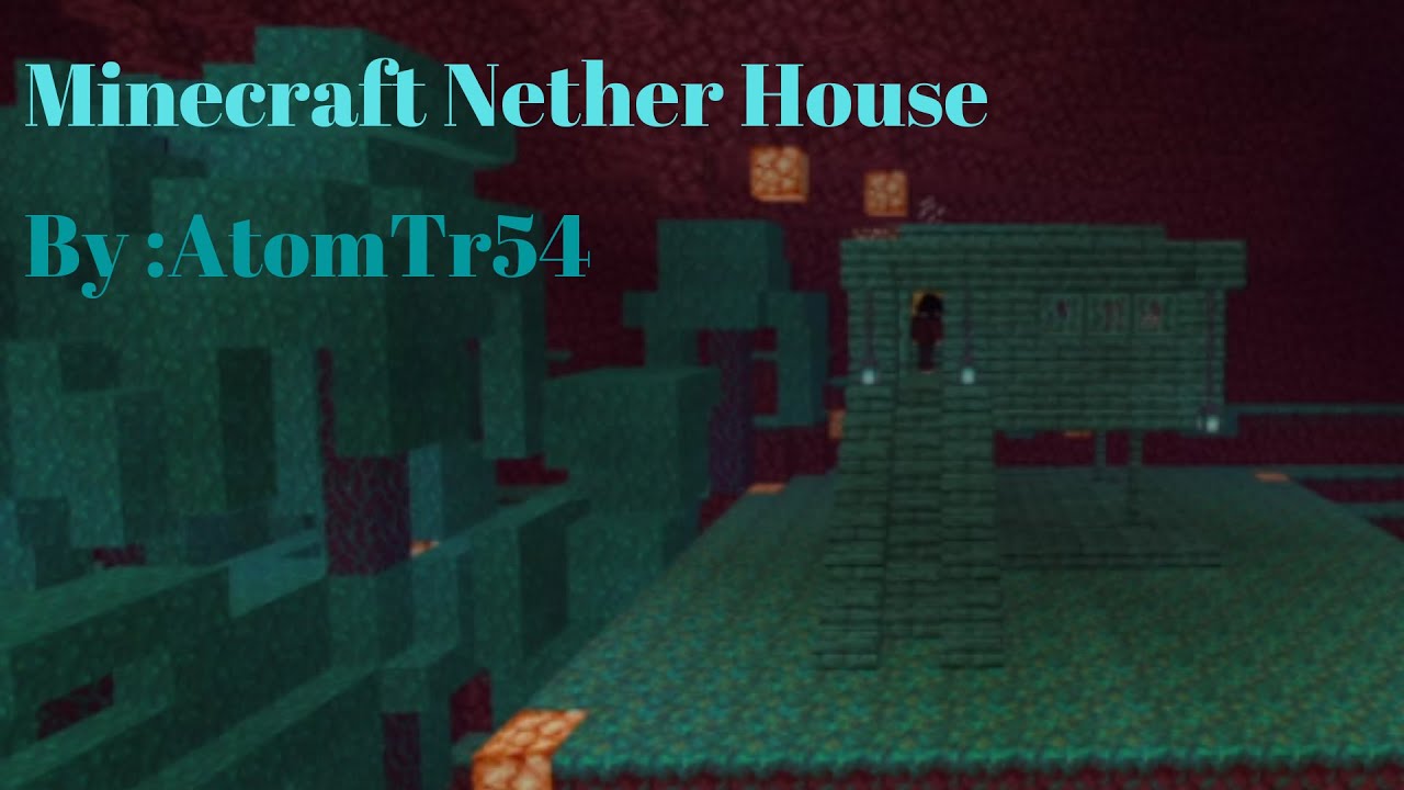 Minecraft | How to Build a Simple Nether House - YouTube