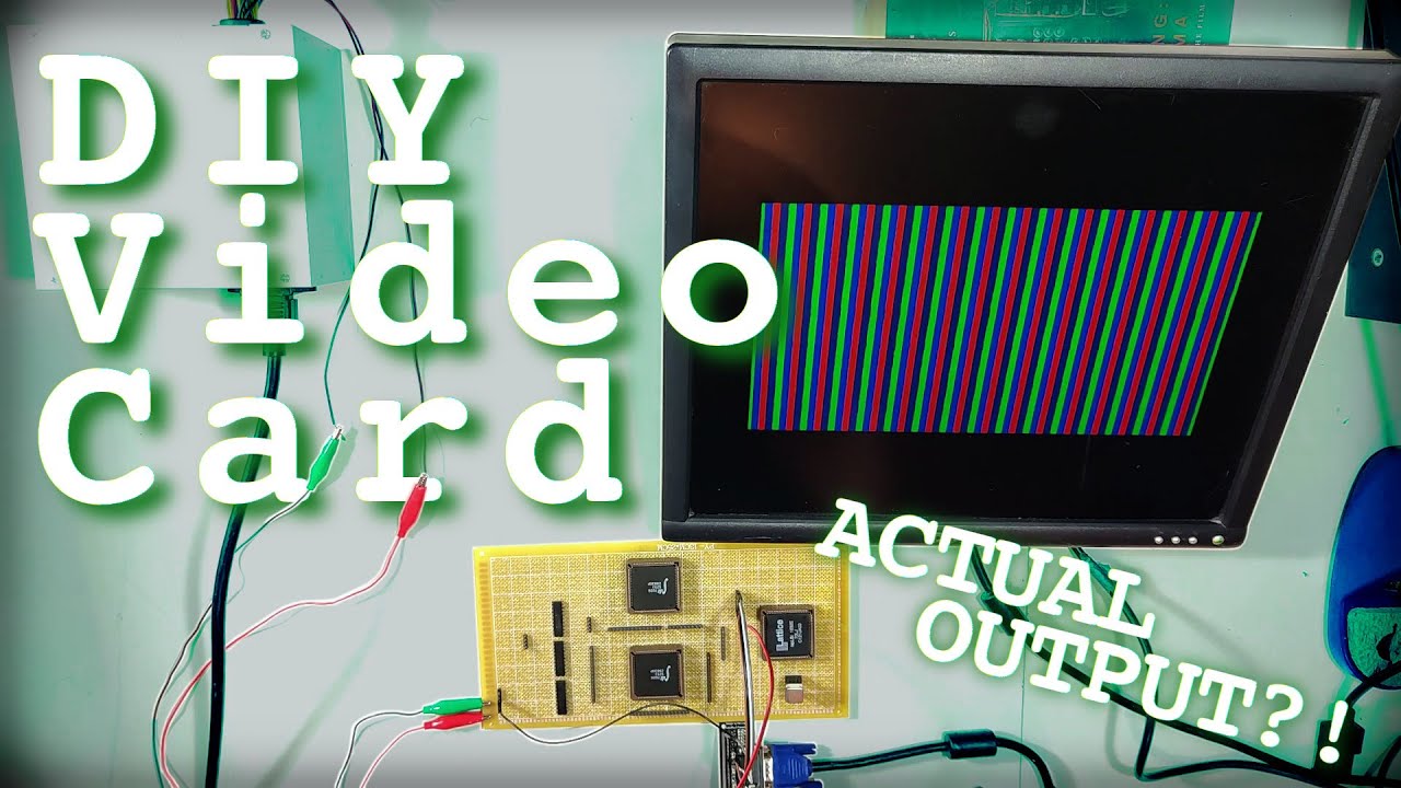 DIY VideoCard | CPLD RAM Control - YouTube