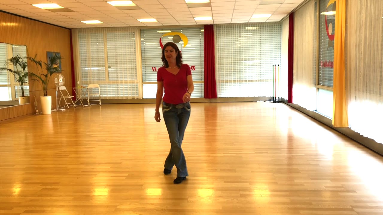 Rockin - Line Dance (Dance & Teach) - YouTube