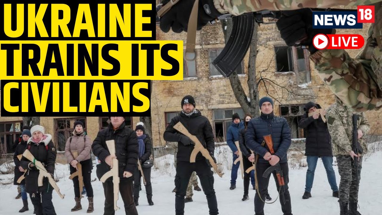 Russian Ukraine War Updates LIVE | Ukraine Trains Civilians to Join ...