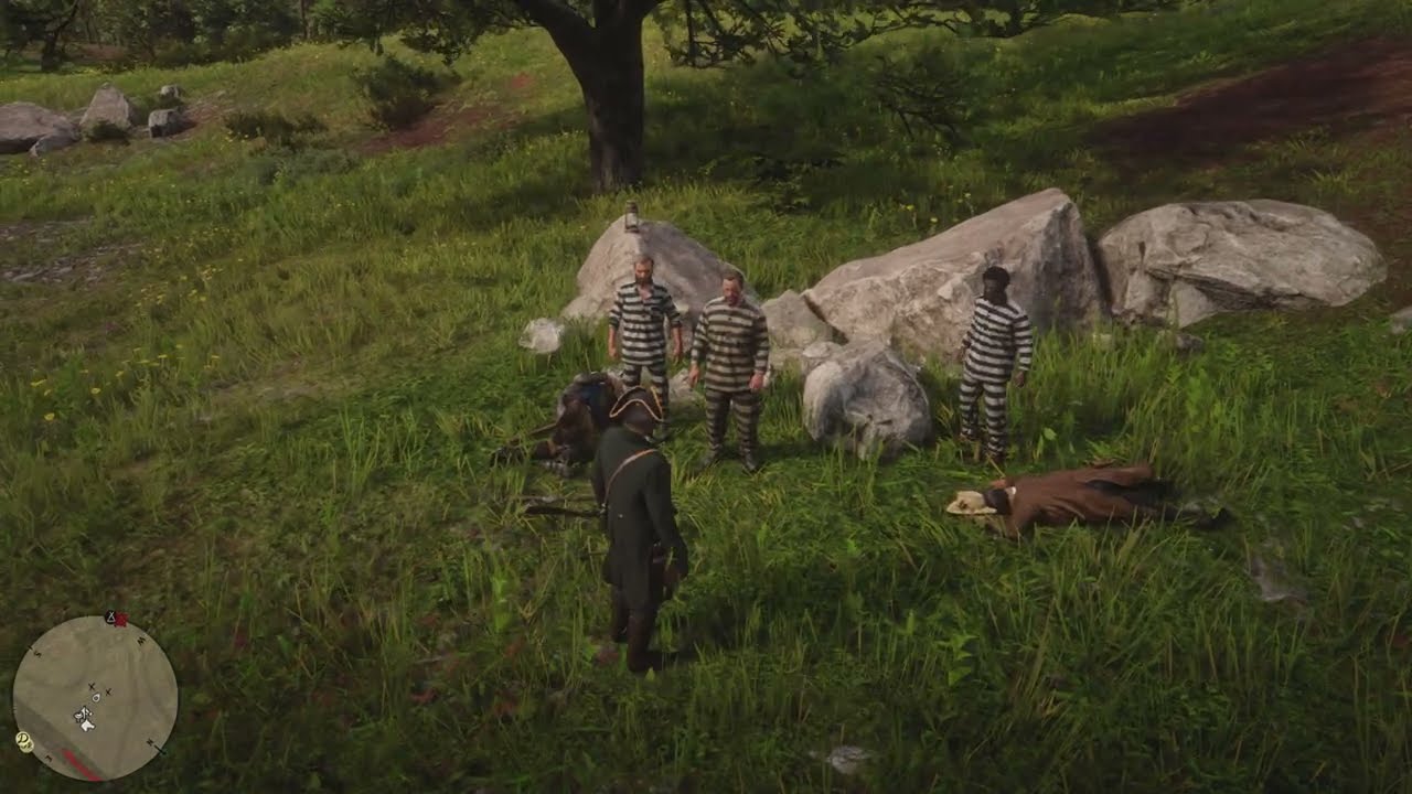 Red Dead Redemption 2 Chain Gang - YouTube