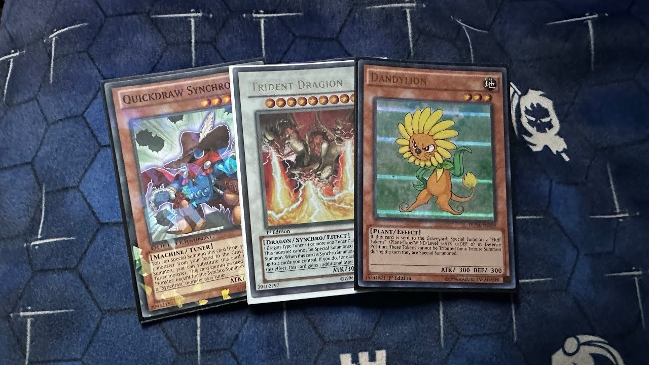 QuickDraw DandyWarrior Edison Format RETRO Deck Profile - YouTube