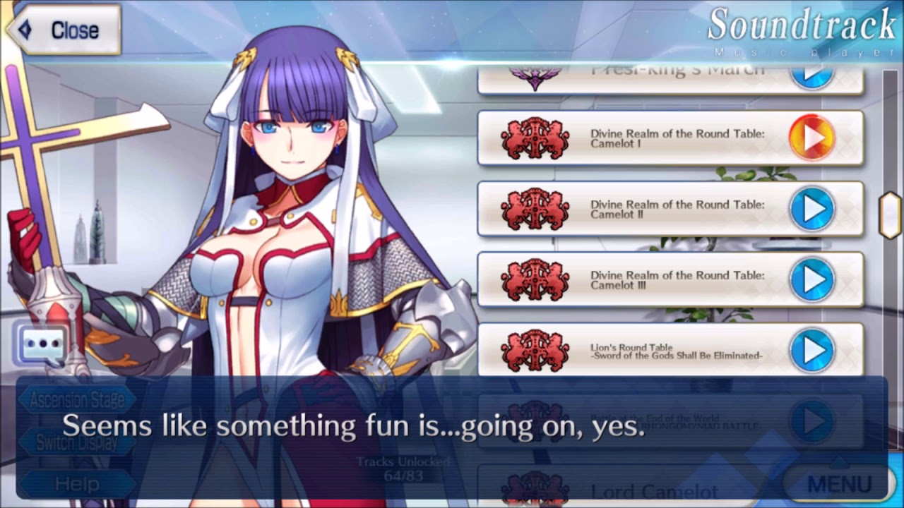 Camelot Map 1 [FGO Part 1 Soundtrack] - YouTube