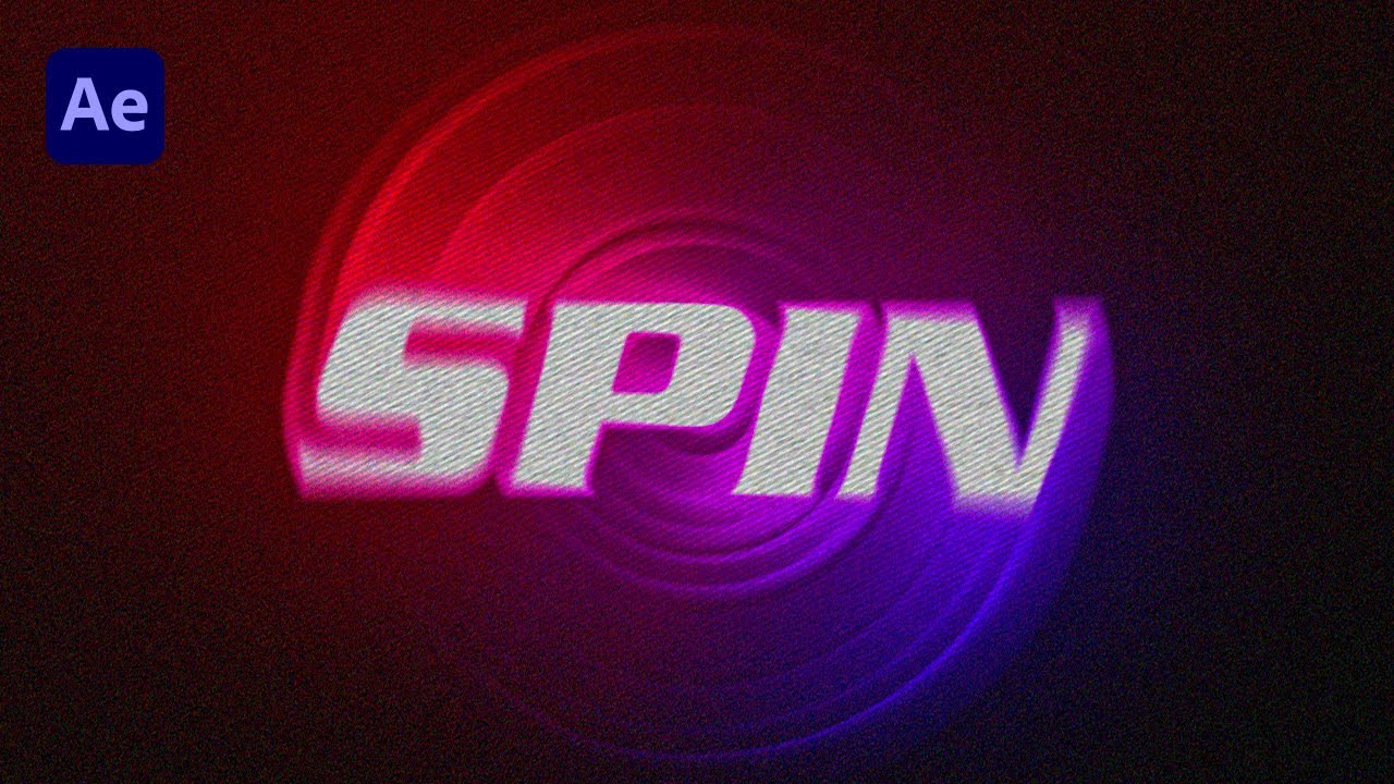 Text Spin Animation - আফটার ইফেক্টস || After Effects Tutorial || - YouTube