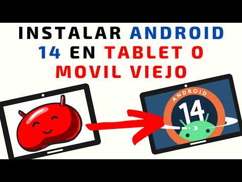 Como ACTUALIZAR una TABLET VIEJA Android 4 a Android 13, 14, 15 ACTUALIZAR TABLET o CELULAR VIEJO